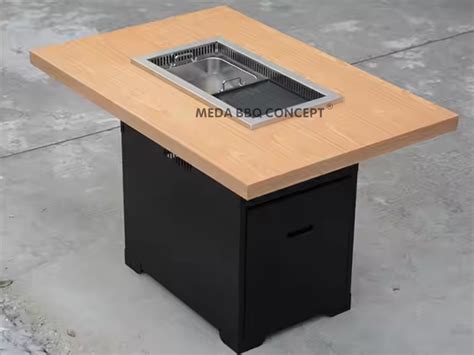 Hotpot And Korean Bbq Grill Table Restaurant Supply