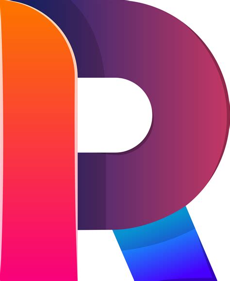 Ilustración Abstracta Del Logotipo De La Letra R En Un Estilo Moderno Y Minimalista 13760549 Png