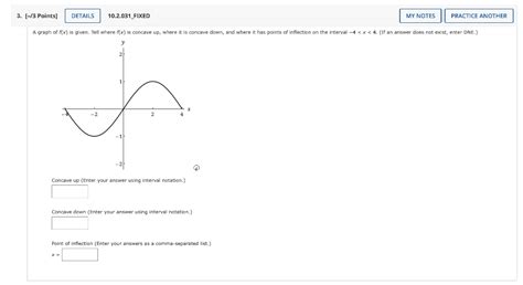 Solved Concave Up Enter Your Answer Using Interval
