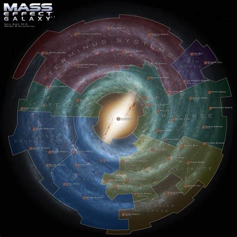 Mass Effect Galaxy Map 3 5 By Dwebart On Deviantart Galaxy Map Mass