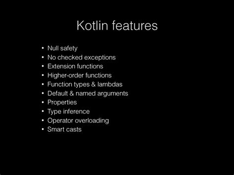 Introduction To Kotlin Speaker Deck