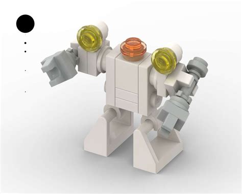 LEGO MOC Tiny Robot 01 By MyKidisanAlien Rebrickable Build With LEGO