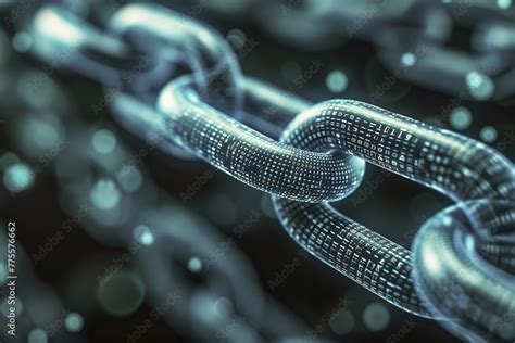 Blockchain Interface Symbolizing Transparency And Traceability In Supply Chains For