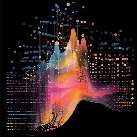 A Visual Representation Of Web Analytics Data Trends Over Time Including Traffic Spikes And