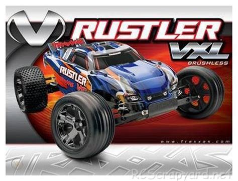 Traxxas Rustler VXL 2014 1 10 2WD Electric Truck 37076 Radio Controlled Model Archive