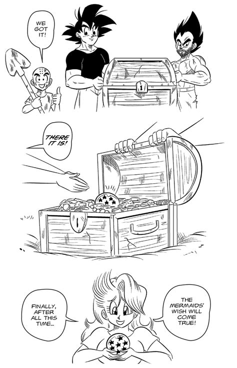 Son Goku Vegeta Bulma And Kuririn Dragon Ball And 1 More Drawn By