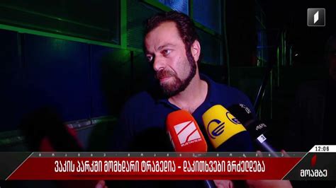 ვაკის პარკში მომხდარი ტრაგედია დაკითხვები გრძელდება Youtube