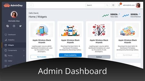 Admin Day Bootstrap Admin Template Templatemonster