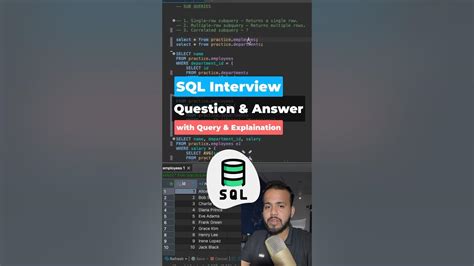Sub Query In Sql Mysql Thisisqld Sqlserver Sqlab Nosql Postgresql Shorts Youtube