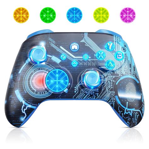 Amazon Com LED Wireless Controller For Xbox Series X S Xbox One X S PC Steam Custom Gamepad