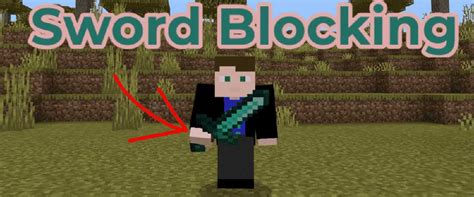 Sword Blocking [1 16 5] мод Майнкрафт