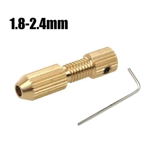 Lldi 2 0mm Shaft Hole Brass Motor Shaft Clamp Small Collet Adapter