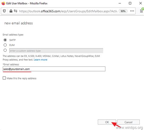 How To Add An Email Alias In Office WinTips Org