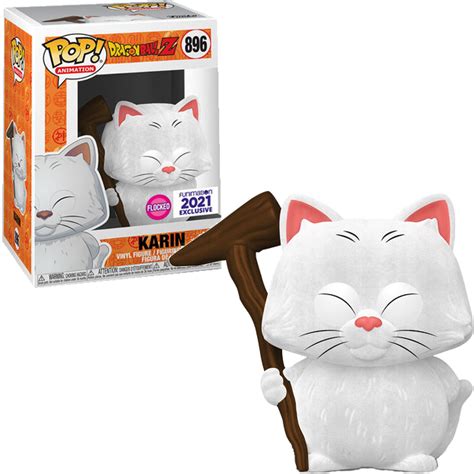 Dragon Ball Z Karin Flocked Pop Vinyl Funimation Exclusive Rogue