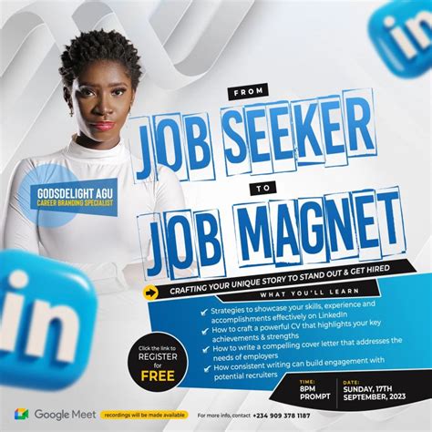 Godsdelight Agu On Linkedin Careerbranding Freewebinar Jobhunting