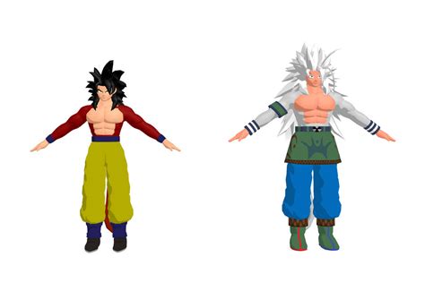 Mmd Goku Ssj4 Y Ssj5 By Starrk17 On Deviantart
