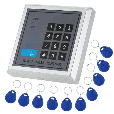 Diy 액세스 제어 125khz Rfid 키패드 액세스 제어 시스템 키트 전자 마그네틱 도어 잠금 장치 전원 공급 장치