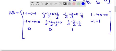 Solvedthe Inverse Of A Matrix In Exercises 5 12 Show That B Is The Inverse Of A Aleft