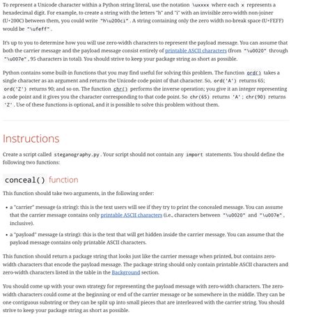 Solved Create A Python Script Called Steganographypy With