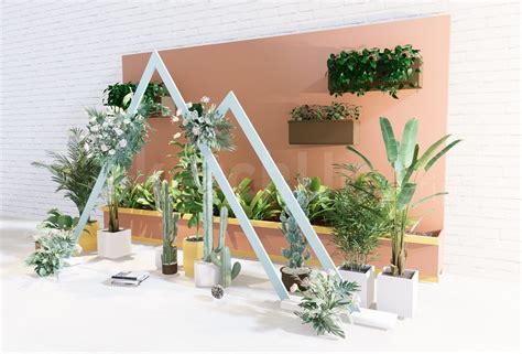 6758 Free Sketchup Event Decoration Models Download