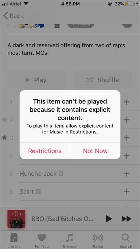 Apple Music Blocking Explicit Content On Apple Community