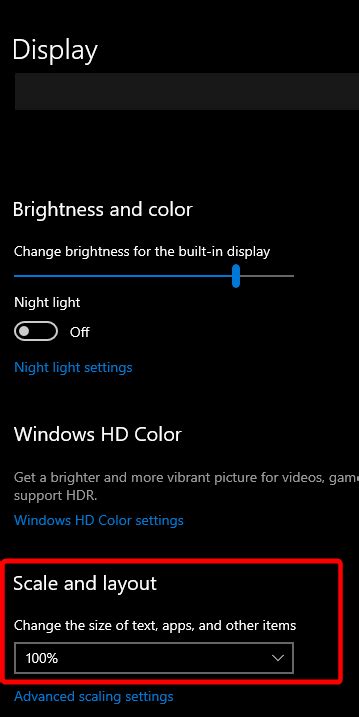 Windows 10 Adjust The Display Scaling Settings From Powershell