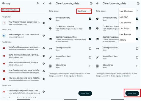How To Delete Your Browsing History In Chrome Edge And Firefox On Android Technology News