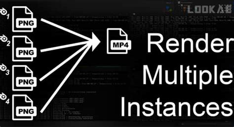 Blender插件 后台多个文件同时渲染工具 Render Multiple Instaces V10