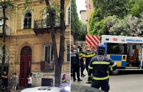 რა ხდება ამ წუთებში ვერაზე სადარბაზოს შუშები დალეწა მეორე სართულზე ავიდა და გადმოხტა ფანჯრიდან