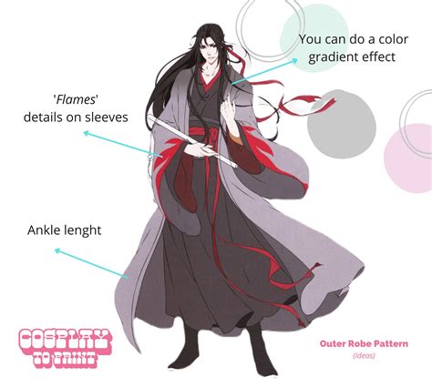 Yiling Laozu Wei Wuxian Cosplay Tutorial Cosplay To Print