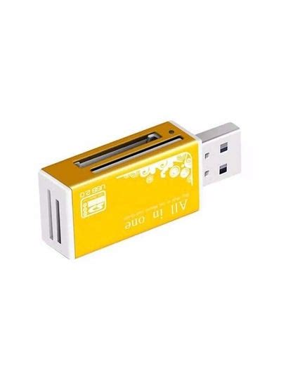 Smart All In One Card Reader White Yellow Price In Saudi Arabia Noon Saudi Arabia Kanbkam