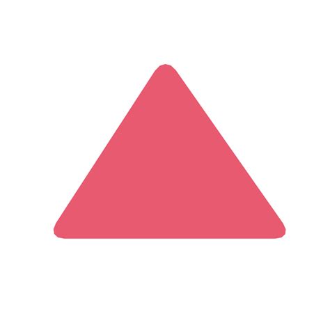 Red Triangle Pointed Up Vector SVG Icon SVG Repo