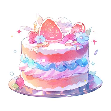 크림 케이크 수채화 일러스트 크림 케이크 디저트 케이크 Png 일러스트 및 이미지 에 대한 무료 다운로드 Pngtree