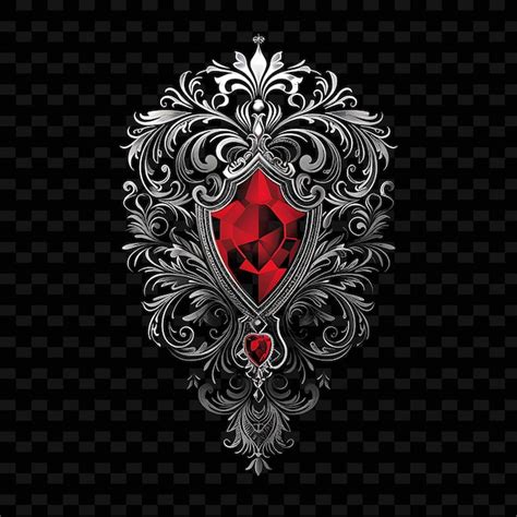 40th Anniversary Logo With A Ruby Emblem Featuring A Rich An Vector