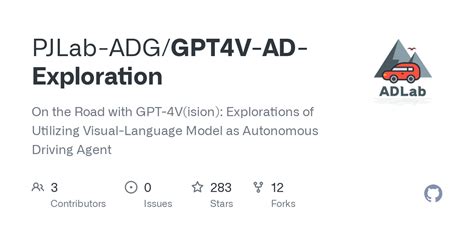 Github Pjlab Adggpt4v Ad Exploration On The Road With Gpt 4vision Explorations Of