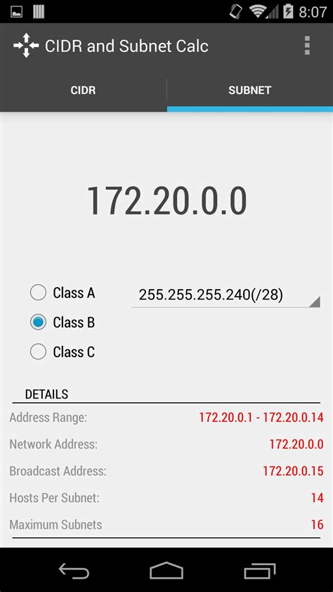 Routy Cidr And Subnet Calculator Apk For Android Download