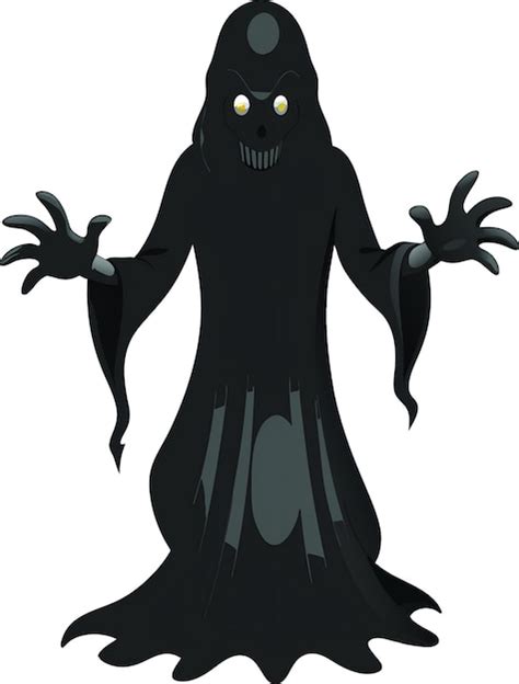 Spooky Ghost Haunts The Night Premium Ai Generated Vector