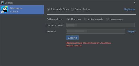 Connection Refused Trying To Activate My Account Ides Support