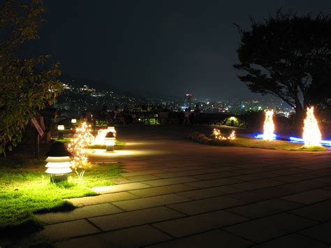 무료 이미지 빛 밤 황혼 저녁 높은 어둠 정원 크리스마스 장식 나가사키 쪽으로 고용하다 안녕 입술 G7 글로버 크리스마스 조명 조경용 조명