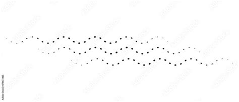 Wavy Waving Billowy Squiggle And Squiggle Lines Distortion Deformation Effect Element