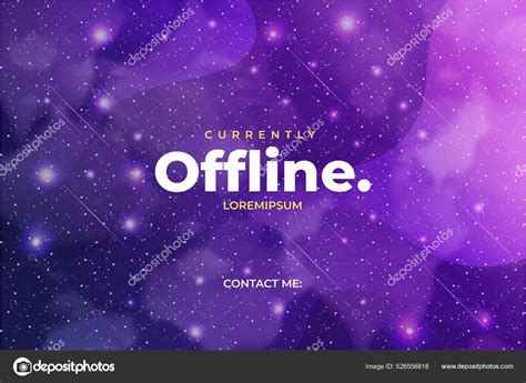 Gaming Background Twitch Galaxy Background Design Vector Illustration