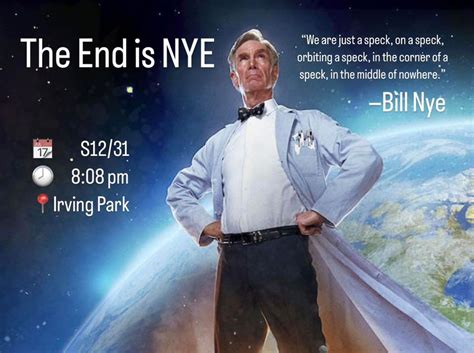 The End Is Nye At Irving Park In Portland Or Saturday December 31