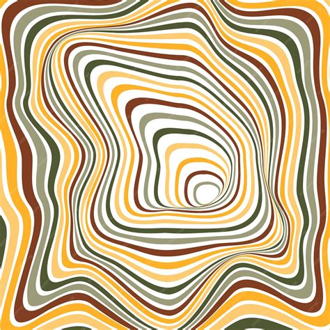 화려한 환각 착시 배경 프리미엄 벡터