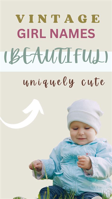 125 Unique Vintage Girl Names So Cute Pribbles