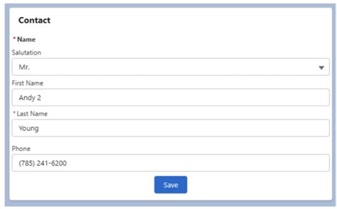 Lightning Data Service In Lightning Web Components Apex Hours