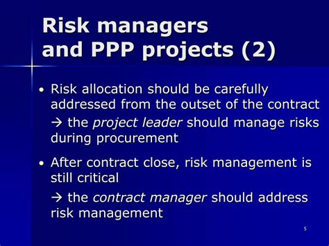 Ppt Twinning Project Cz 2005 Ib Fi 04 Training Event On Risk Management In Ppp Projects
