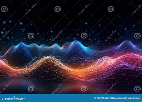 vibrant illustration captures the essence of data flow through dynamic