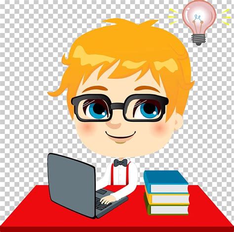 Geek Girl Nerd PNG Clipart Art Cartoon Communication Computer Conversation Free PNG Download