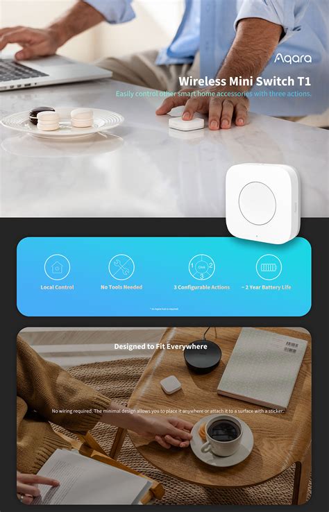 Wireless Mini Switch T Aqara Singapore