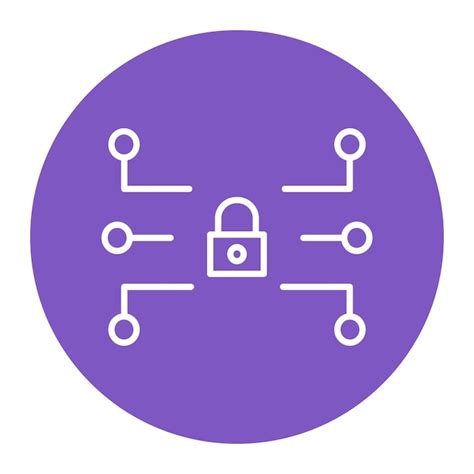Premium Vector Network Security Vector Illustration